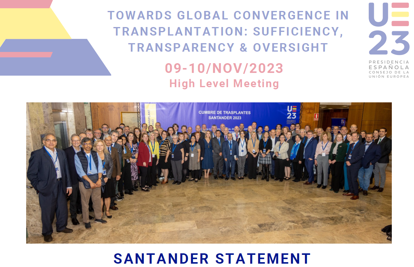 SANTANDER STATEMENT on Transplantation - Ekha